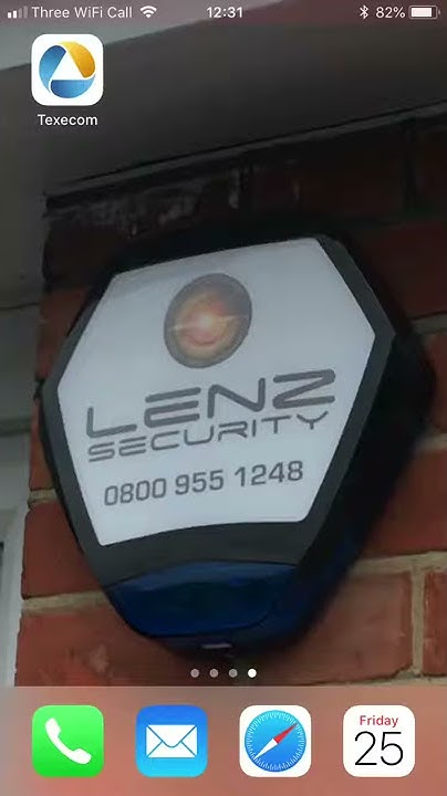 Texecom Smart Connect App Demo - YouTube