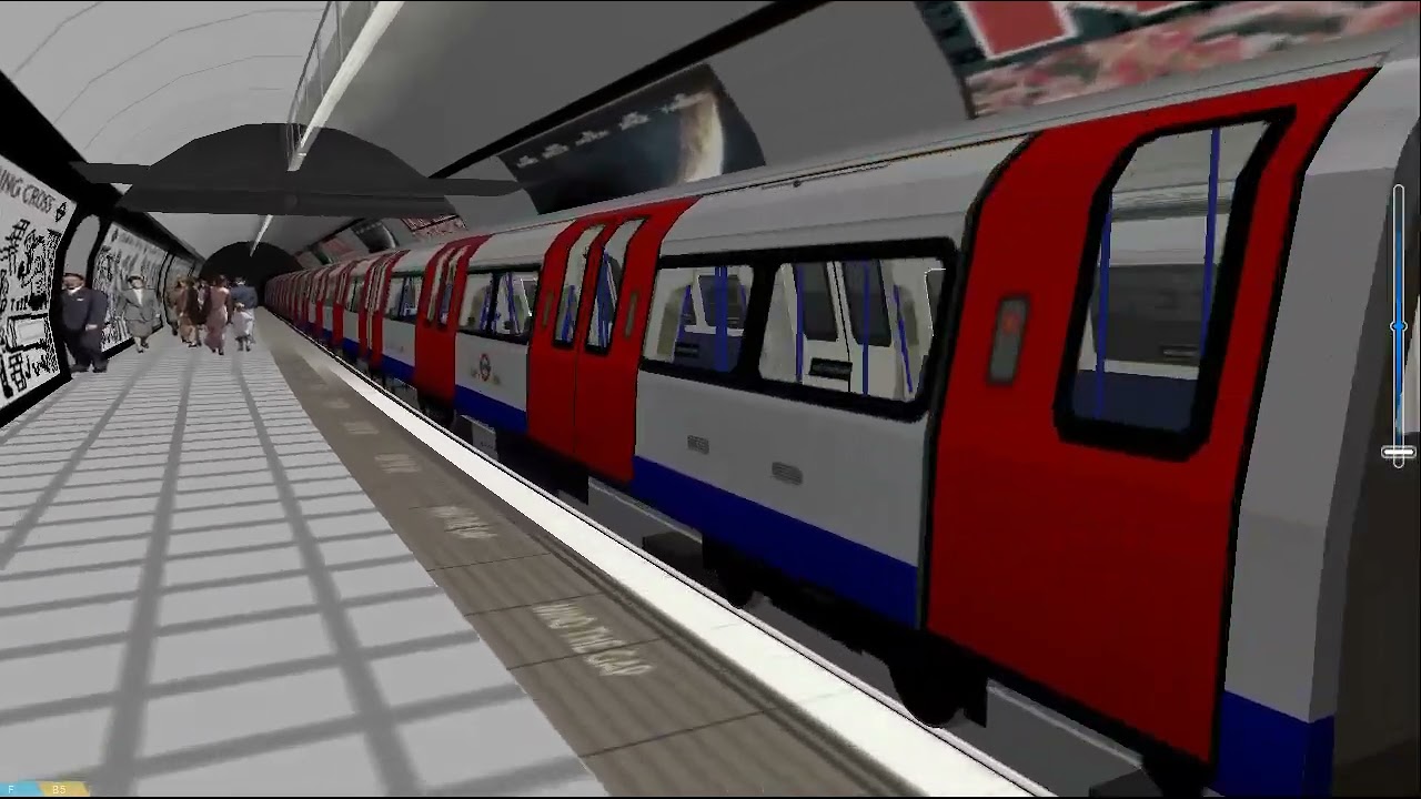 Open BVE northern line fan noises at Leicester sq and Euston - YouTube