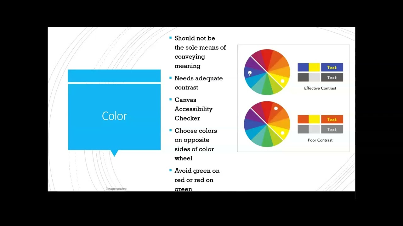 Accessibility- Color and Contrast - YouTube