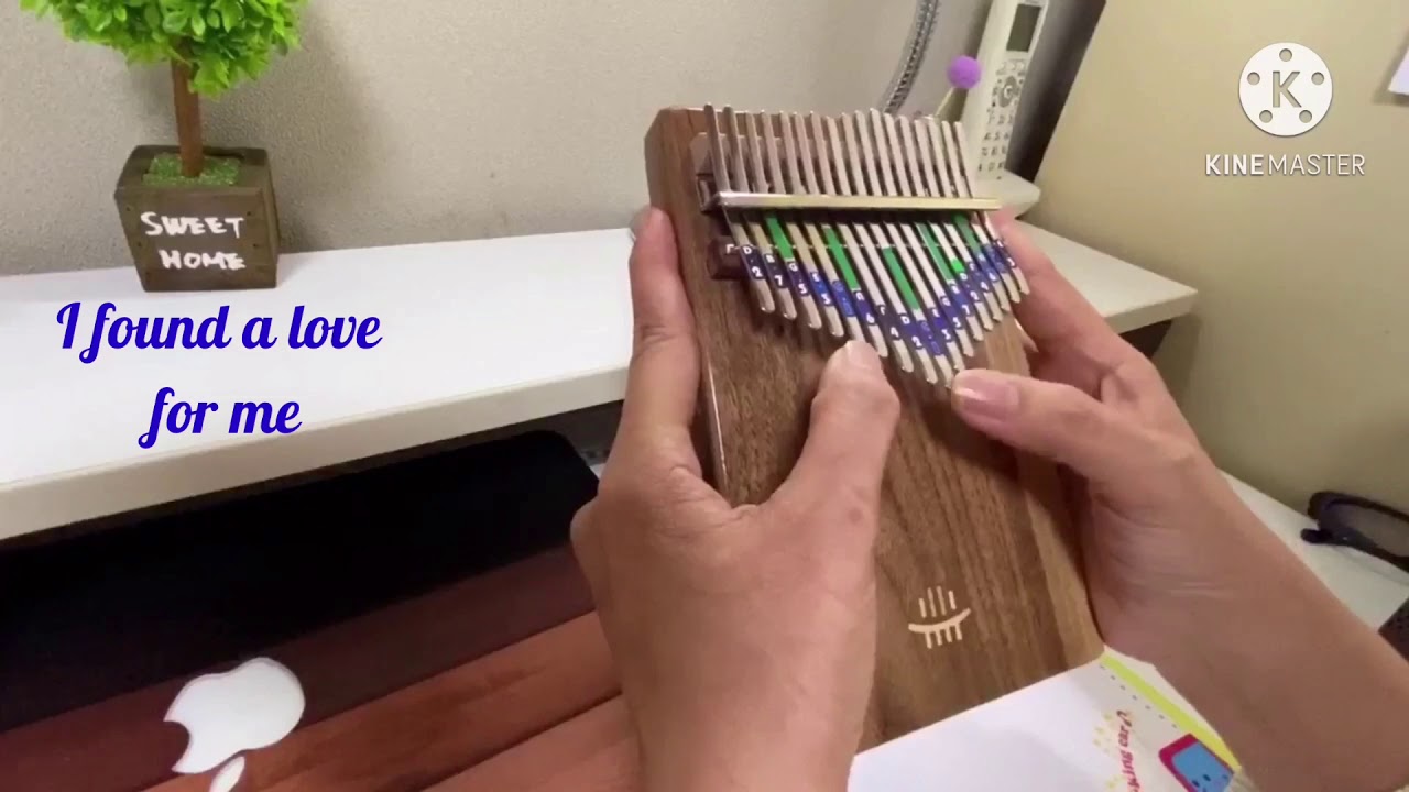 Perfect kalimba cover with vocals - YouTube