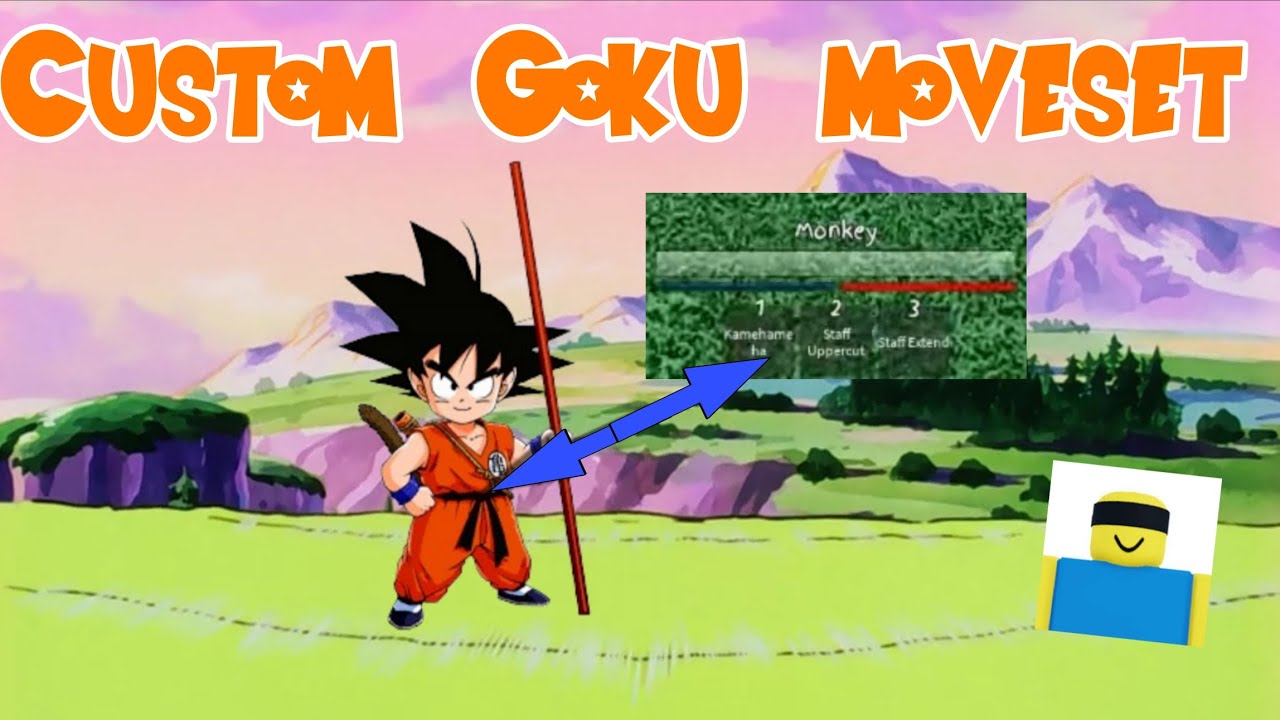 Admin Custom Goku moveset | jjs skill builder - YouTube