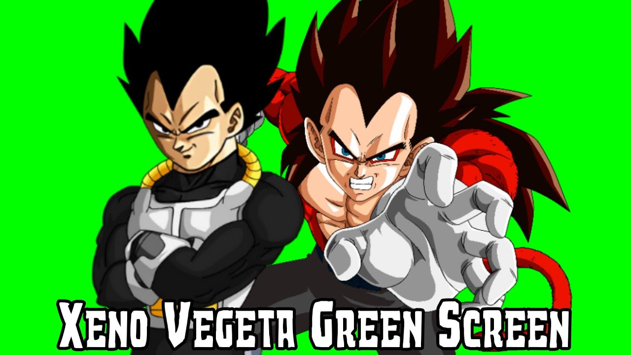 Xeno Vegeta Green screen - YouTube