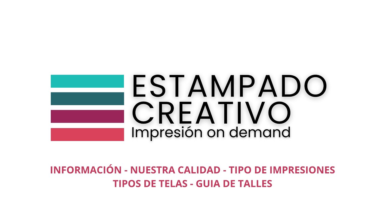 Video informativo de Estampado Creativo - YouTube