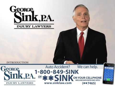 GEORGE SINK P.A. INJURY LAWYERS TV COMMERCIAL AUTO ACCIDENT VIMEO.COM ...