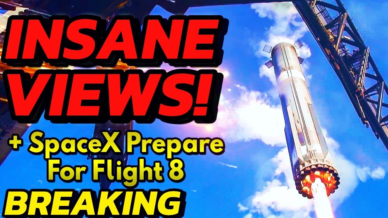 SpaceX Shares Incredible New Shots from Flight 7 & Prepares Upgrades ...