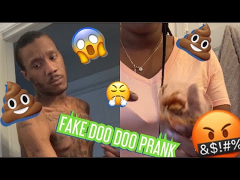 FAKE DOO 💩DOO PRANK ON BOYFRIEND 🤬 - YouTube