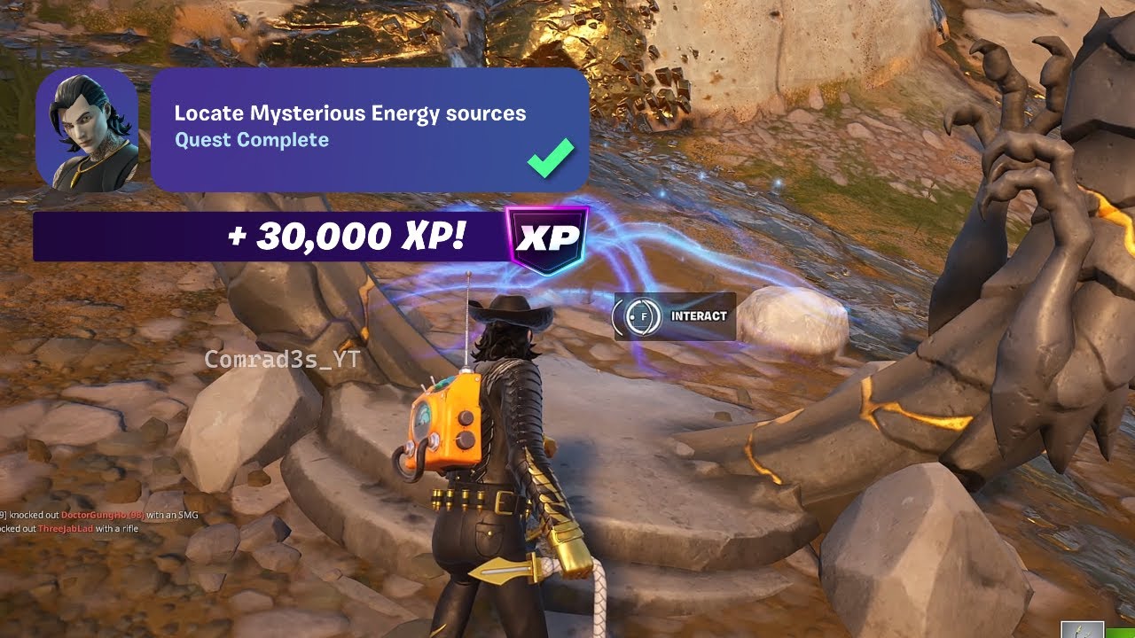 Locate Mysterious Energy sources Fortnite - YouTube