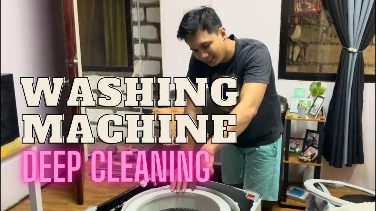 Automatic Washing Machine Deep Cleaning - YouTube