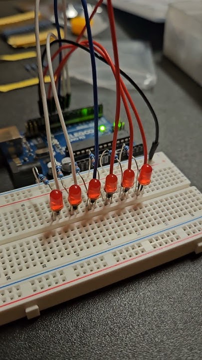 Arduino - LED Array Step-function Code - YouTube