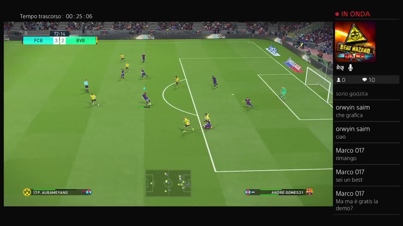 Pes 2018 demo : siamo troppo forti - YouTube