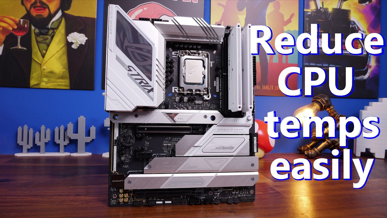 Intel CPU too hot? Try this easy fix - More FPS, less heat - YouTube