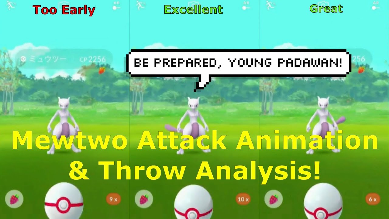 Mewtwo Attack Animation and Throw Analysis - YouTube