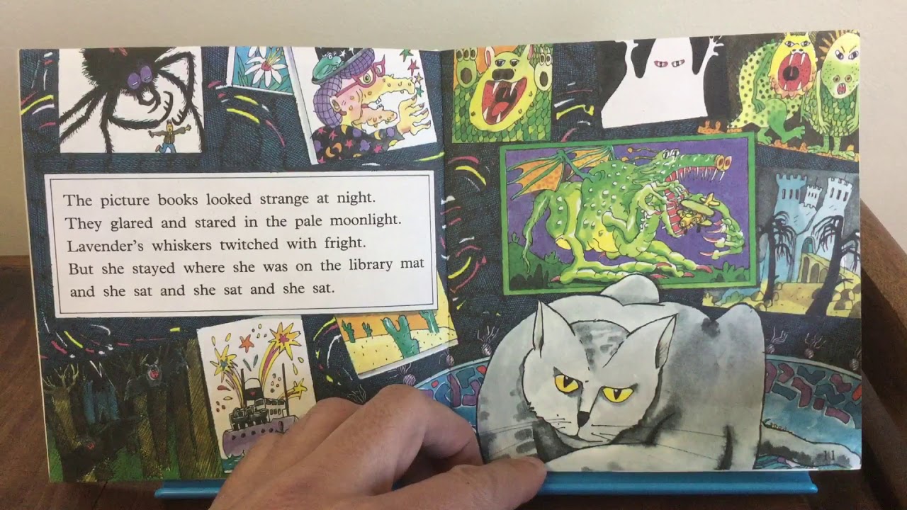 Lavendar the Library Cat - YouTube