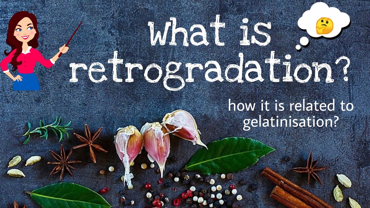 What is retrogradation? |Food science | Simplest notes 📝 - YouTube