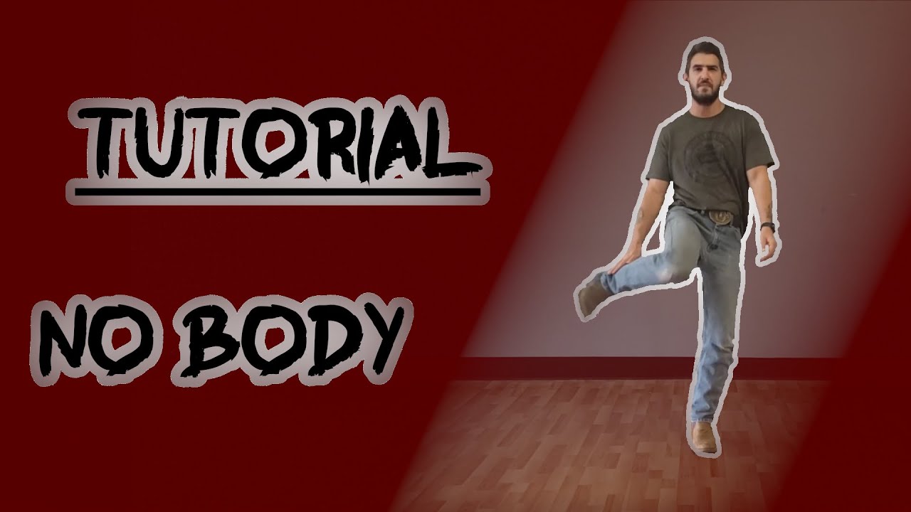 No Body Line Dance Tutorial - YouTube