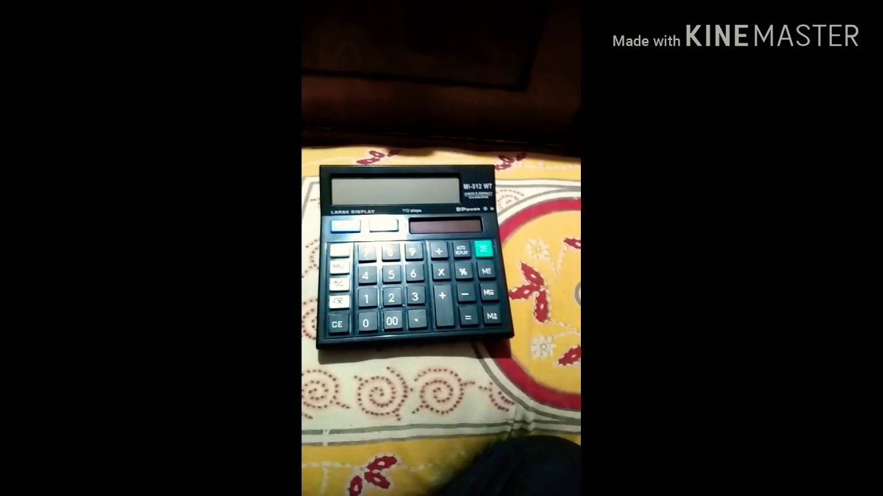 How to turn off your calculator after using 👍👍.. - YouTube