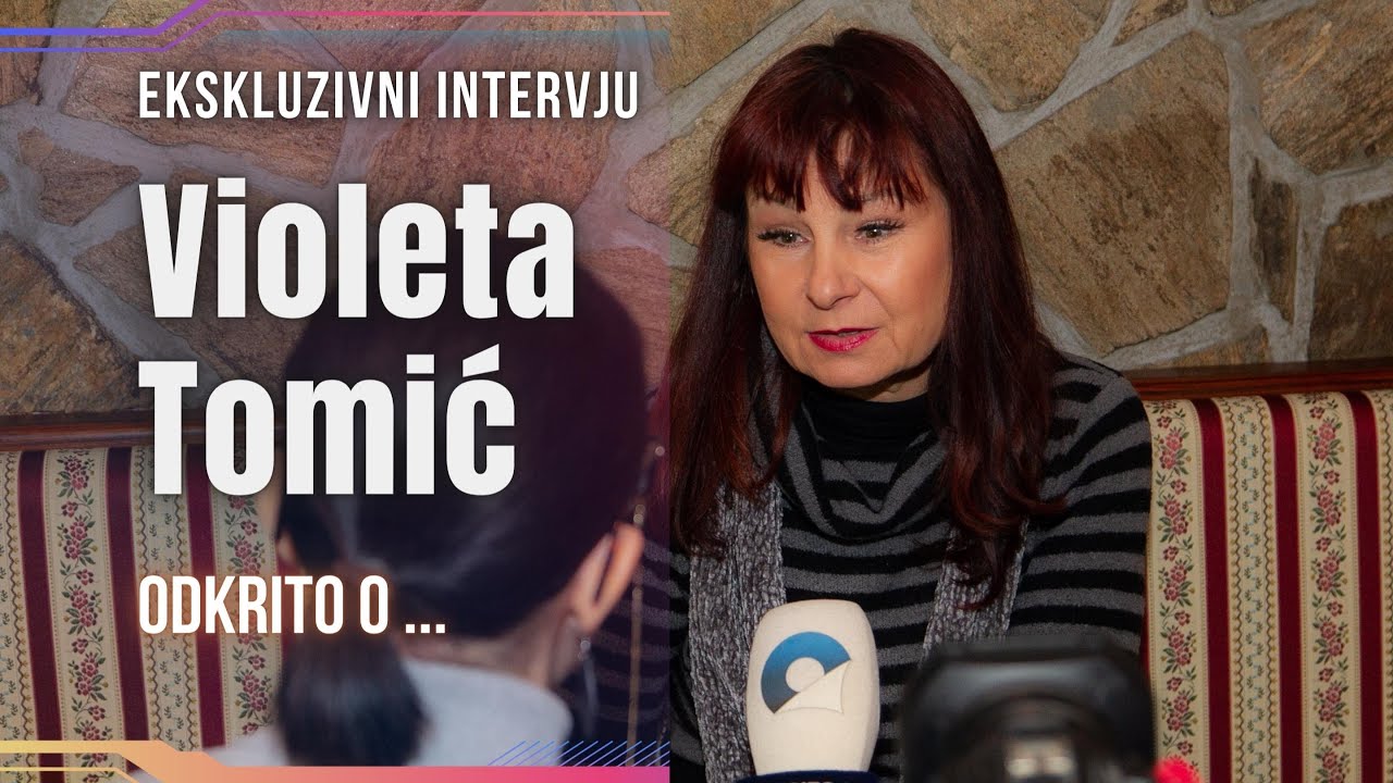 Violeta Tomić - Odkrito o ... - YouTube