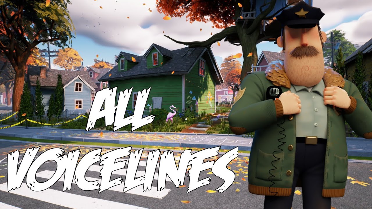 Keith Nielsen All Voicelines-Hello Neighbor 2 - YouTube