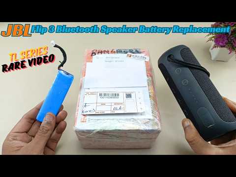 JBL Flip 3 (TL Series) Bluetooth Speaker Battery Replacement - RARE VIDEO
