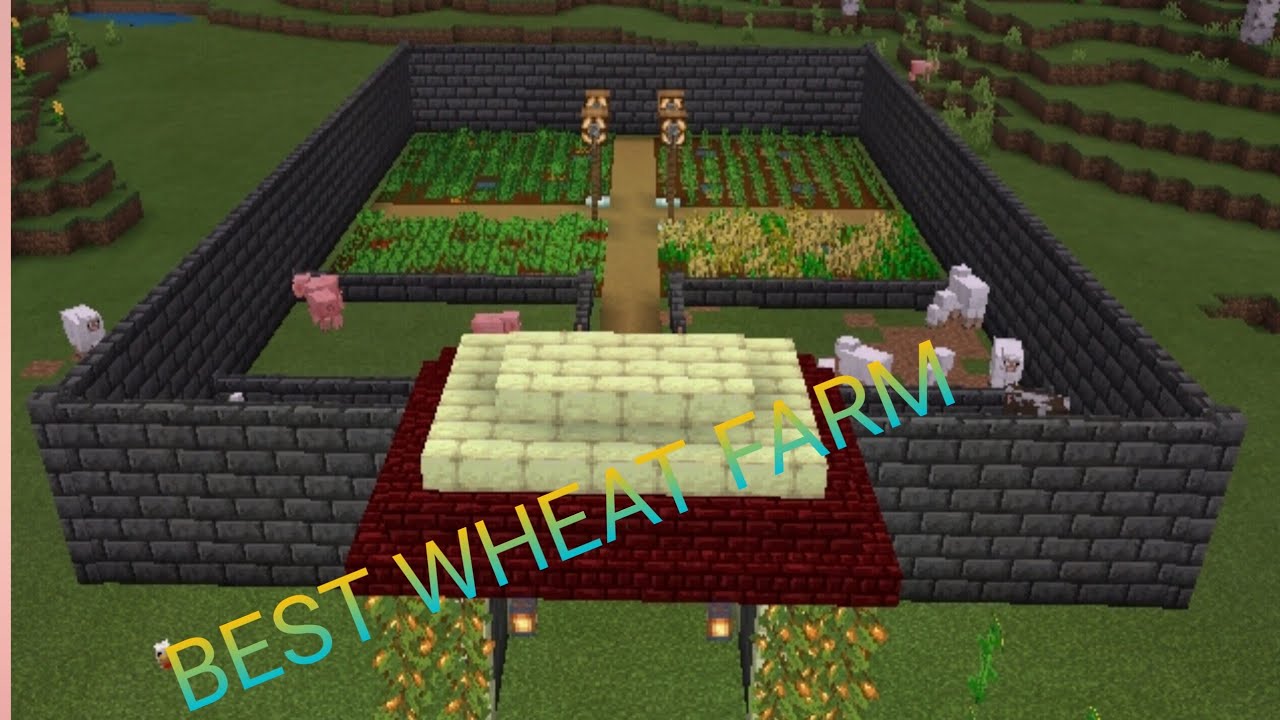 How to make best farm🚜/#minecraft farms - YouTube