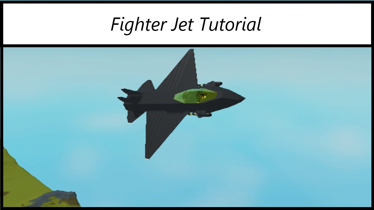 Fighter Jet Tutorial - Plane Crazy - YouTube