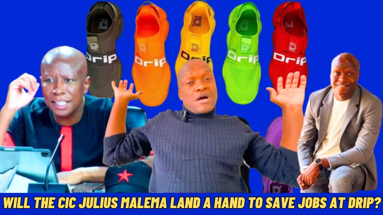 CIC Julius Malema Addressing The Drip Footwear Liquidation - YouTube