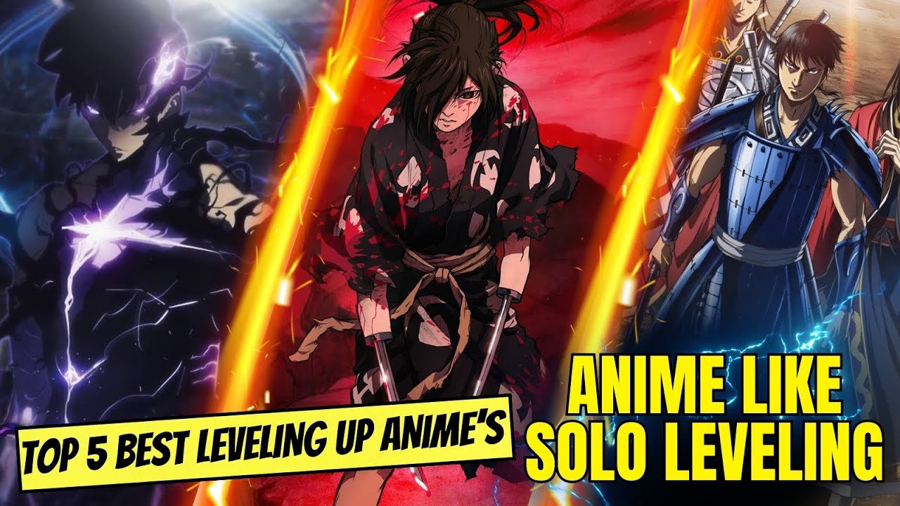 Top 5 Best Leveling Up Anime | Anime with Overpowered Main Character ...