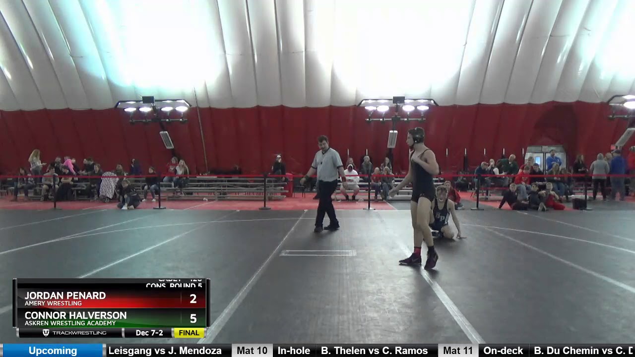 Cadet 120 Connor Halverson Askren Wrestling Academy Vs Jordan Penard ...