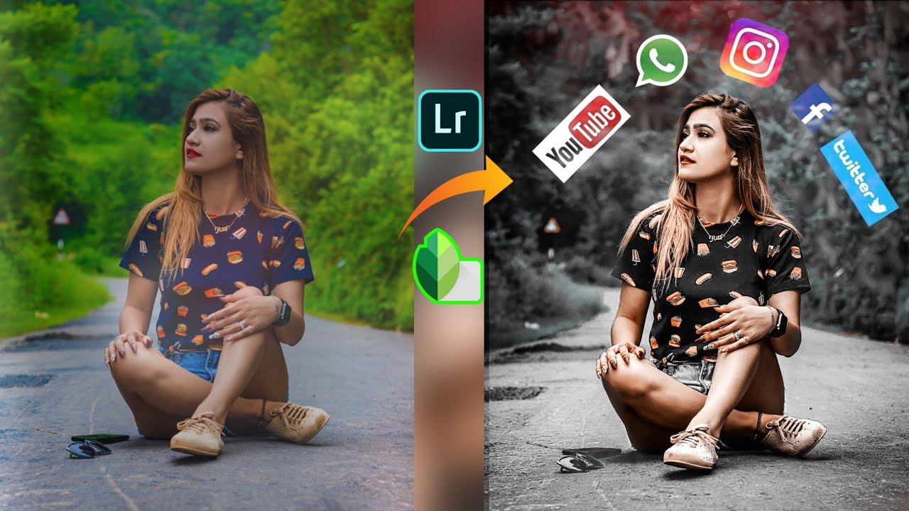 instagram viral photo Editing Lightroom photo editing snapseed editing ( Ankit Editz ) - YouTube