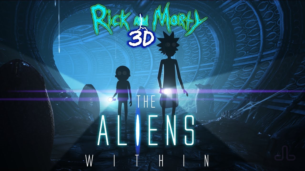 Rick and Morty 3D - The ALIENS within - YouTube