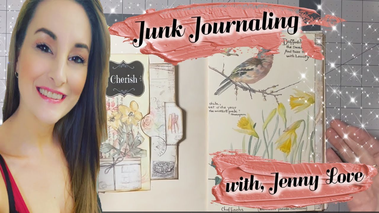 Easy & Gorgeous Two Pocket Page Flap! Let's Make A Journal Together ...