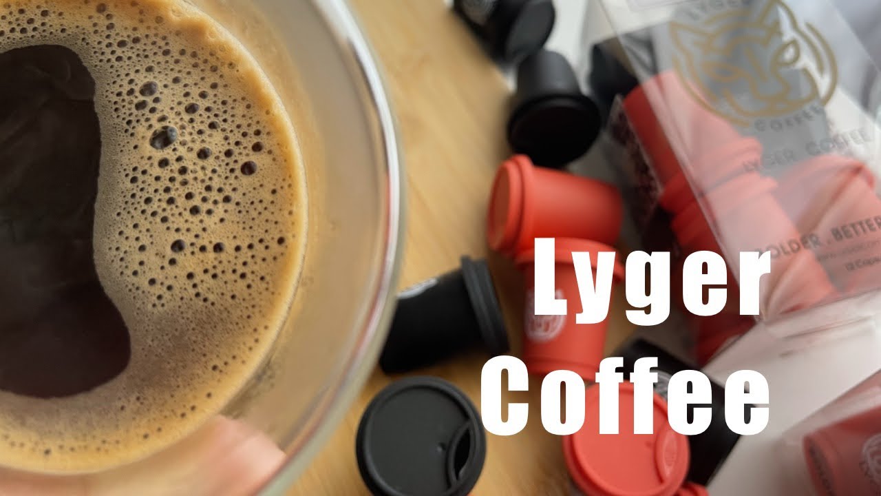 TRYING OUT LYGER COFFEE CRYSTALLIZED COFFEE - UNBOXING - YouTube