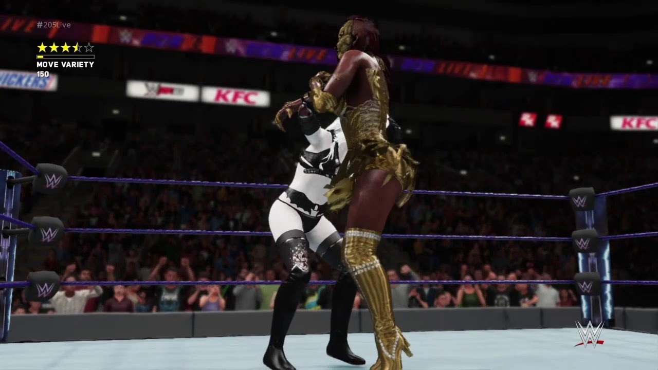 WWE 2K18 - The Claw VS Lady Death + Rivalry - YouTube