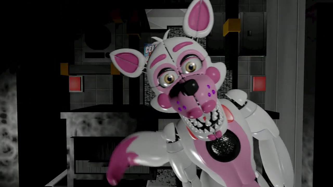[Sfm Fnaf] Sl Custom Night Funtime Foxy Jumpscare - YouTube