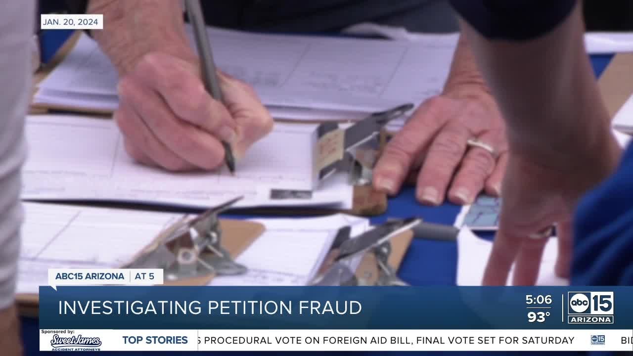 Investigating signature fraud in Arizona's elections - YouTube