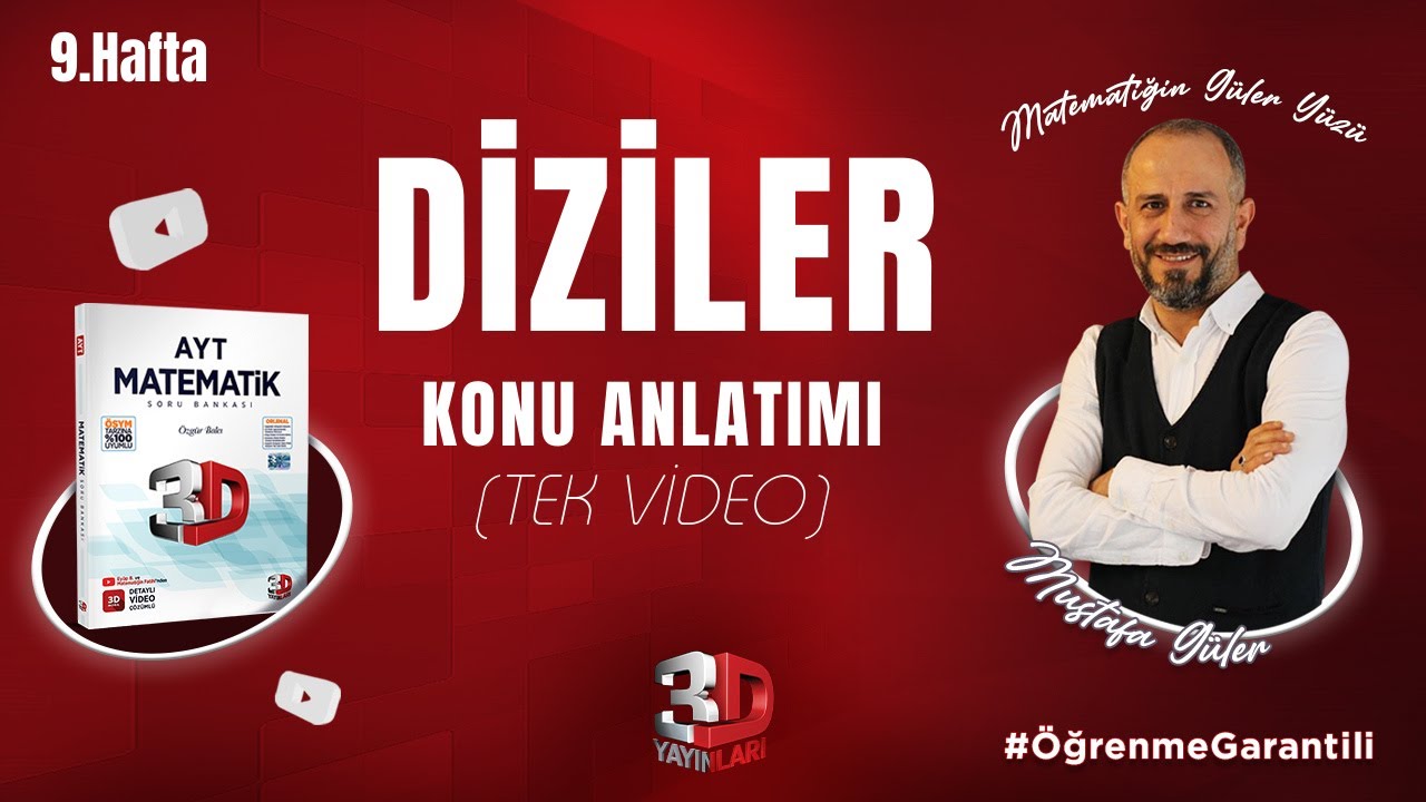 Diziler Konu Anlatımı | Tek Video | 3D Kamp 9.Hafta | PDF #öğrenmegarantili - YouTube