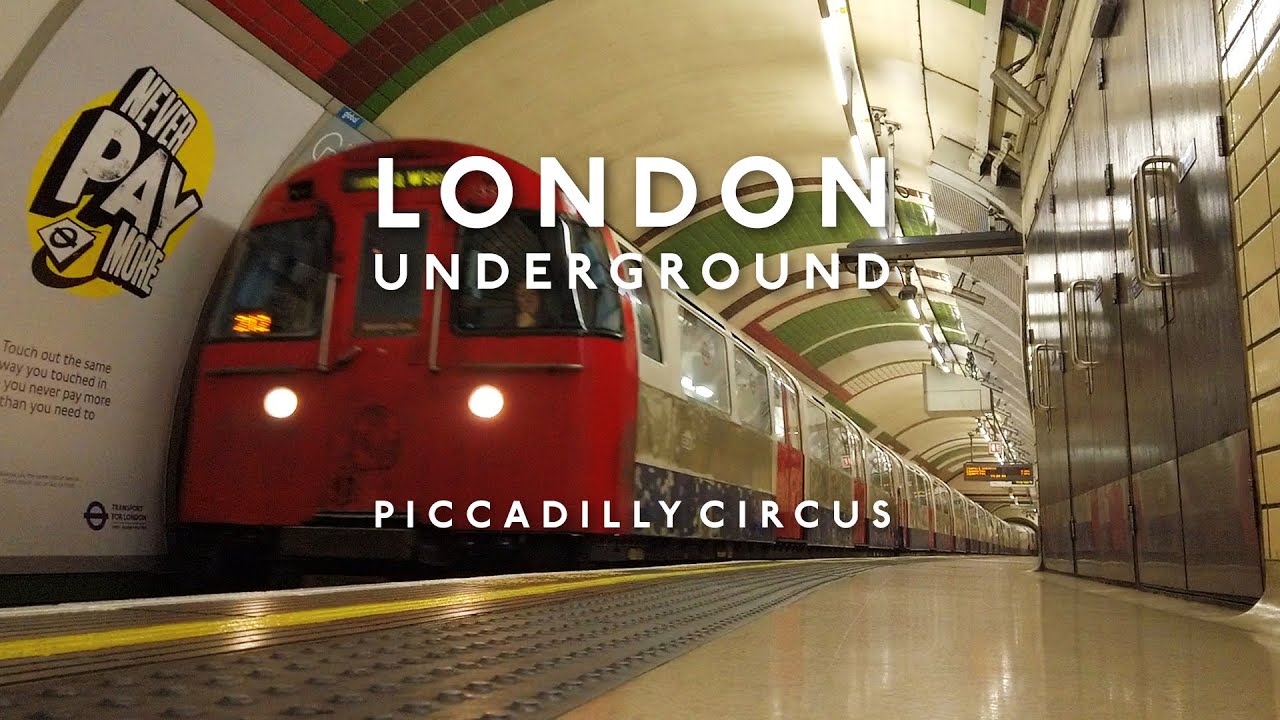 London Station Tour | Piccadilly Circus | Bakerloo Line and Piccadilly ...