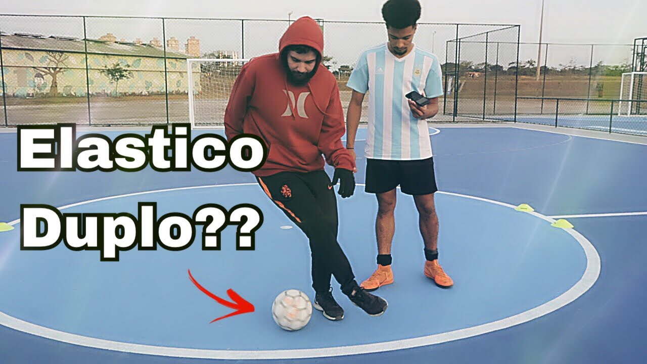 ELASTICO DUPLO (DRIBLE PRA ENTORTAR) - TUTORIAL COM MOHAMAD MENDEZ ...