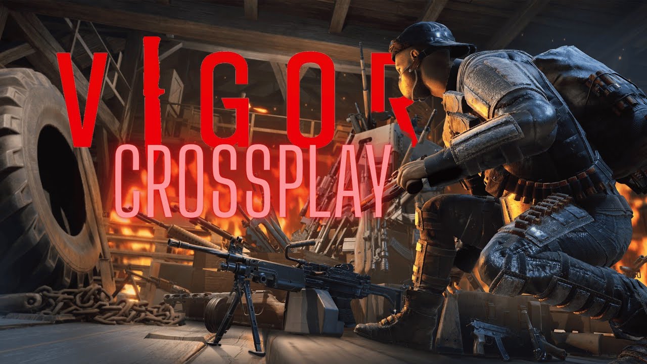 Jugando eliminaciones en CROSSPLAY! - VIGOR CROSSPLAY - YouTube