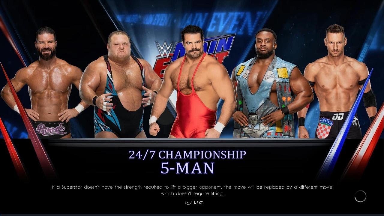 WWE 2K22 - Rick Boogz vs Big E vs Otis vs Dominik Dijakovic vs Robert ...