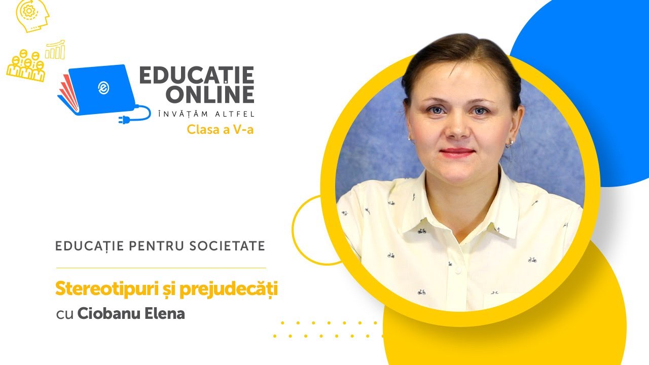 Educație pentru societate, Clasa a V-a, Stereotipuri și prejudecăți ...