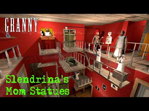 Granny Recaptured – Ultimate Map 5 with NEW Scary Slendrina’s Mom Statues in Granny 2 Atmosphere!