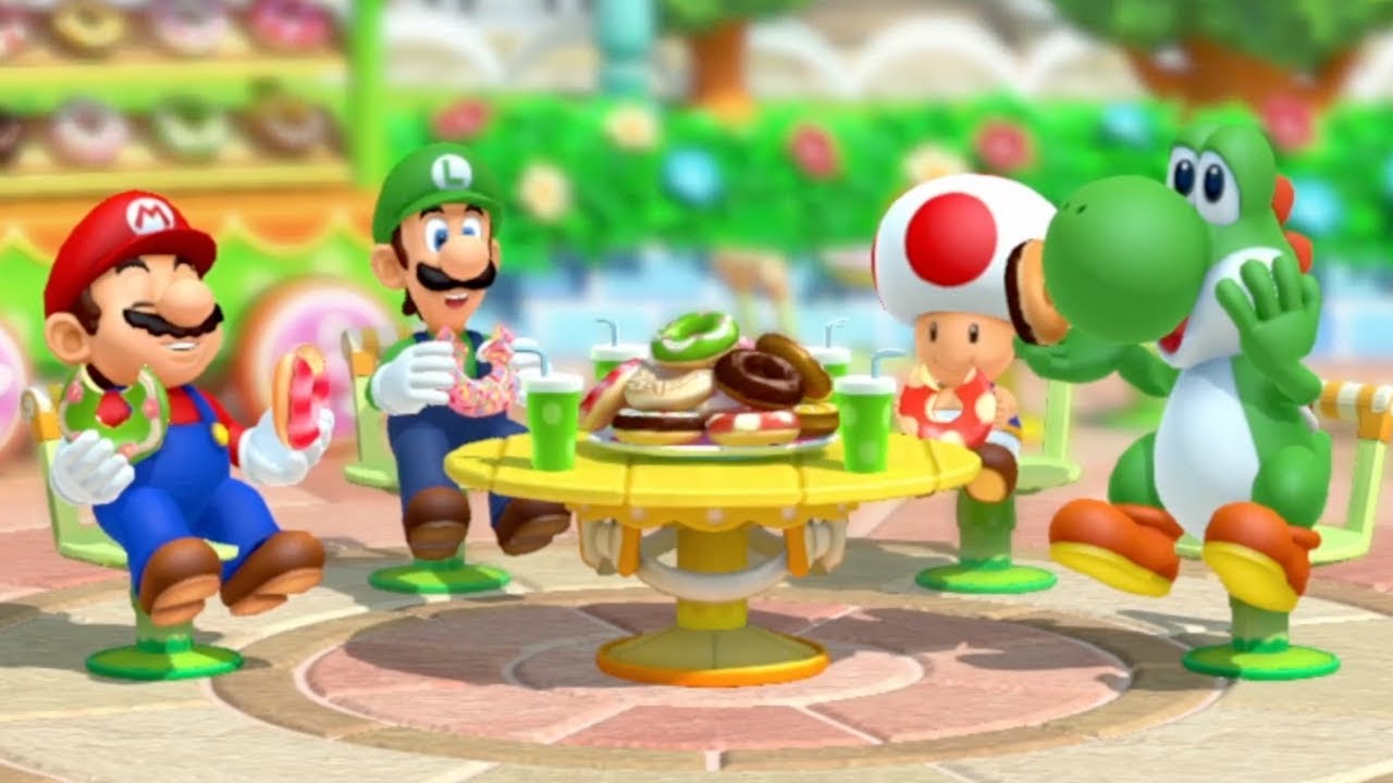 Mario Party 10 - All Food Minigames (Master CPU) - YouTube