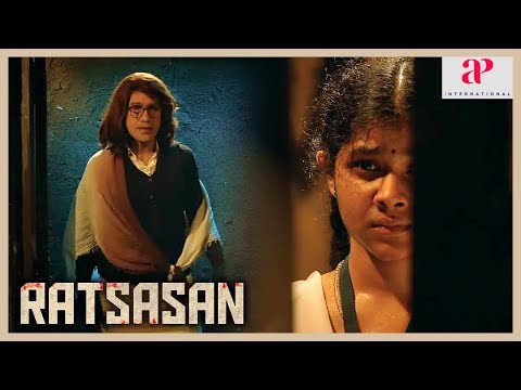 Ratsasan Movie Super Scene | Vishnu Vishal saves Trishala | Culprit escapes | Kaali Venkat