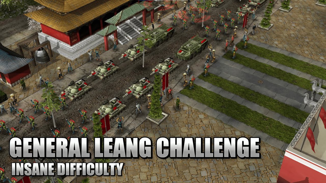 C&C Generals ZH - General Ironside vs General Leang by Cresty - Insane ...