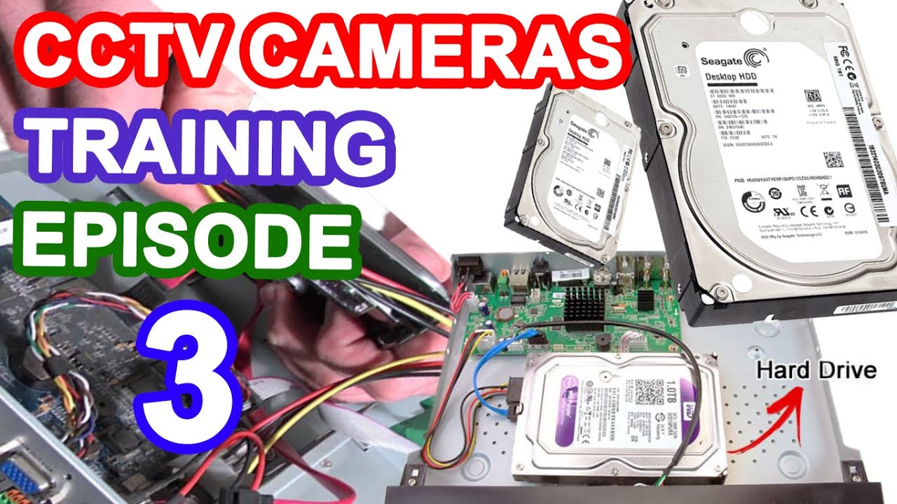 How to mount HDD inside DVR - YouTube