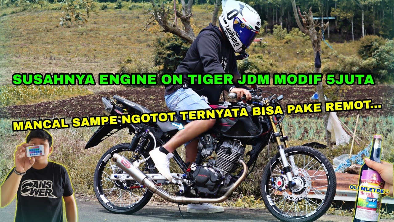 AKHIRNYA TIGER JDM BISA ENGINE ON ‼️ HEREX MODIF 5 JUTA - YouTube