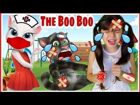 The Boo Boo Song Com Talking Tom| Nursery Rhymes and Kids Song - YouTube
