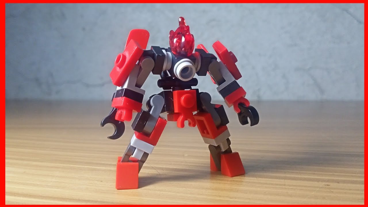 Lego Mini Mech Tutorial (Mini Mech Episode 5) - YouTube