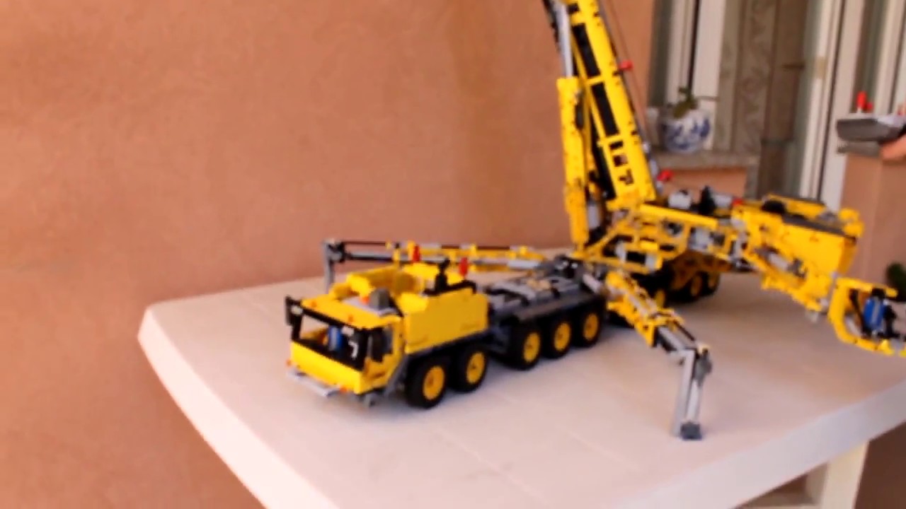 Rc full Moc Lego Technic 42009 - gru Liebherr ltm 11200 - YouTube
